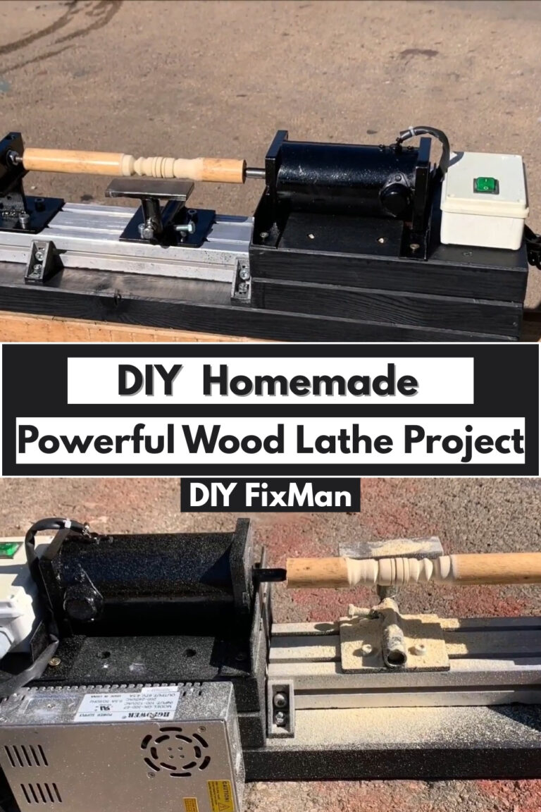 10 DIY Wood Lathe Projects To Build Your Own At Home - Crafted With ...