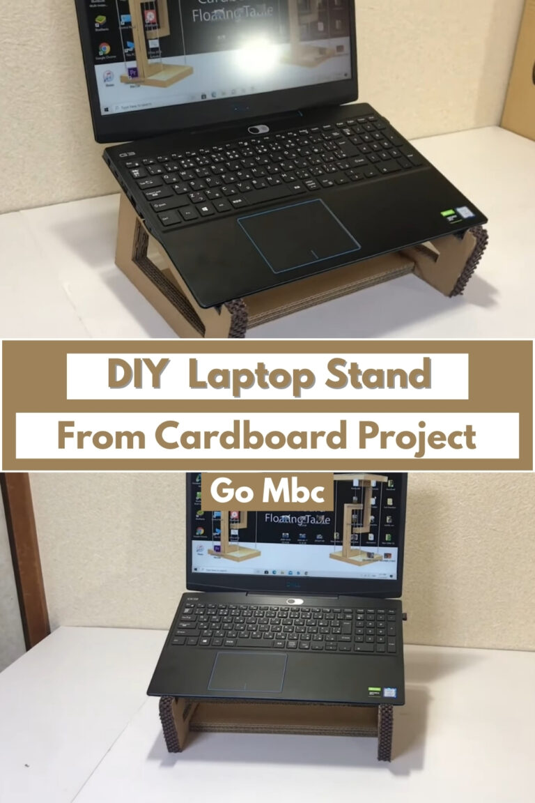 10 Creative DIY Laptop Stand Ideas For Comfort & Productivity At Home ...