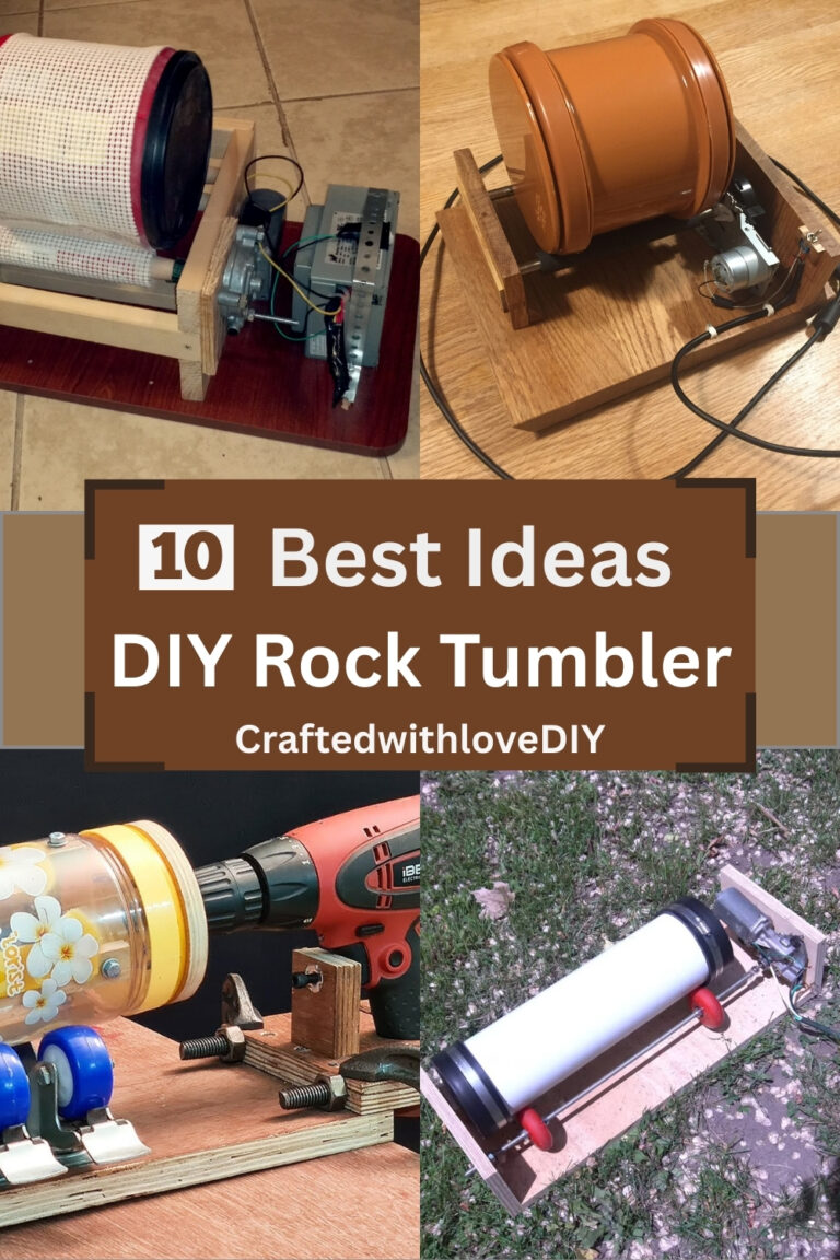10 Simple Affordable & Creative DIY Rock Tumbler Projects - Crafted ...