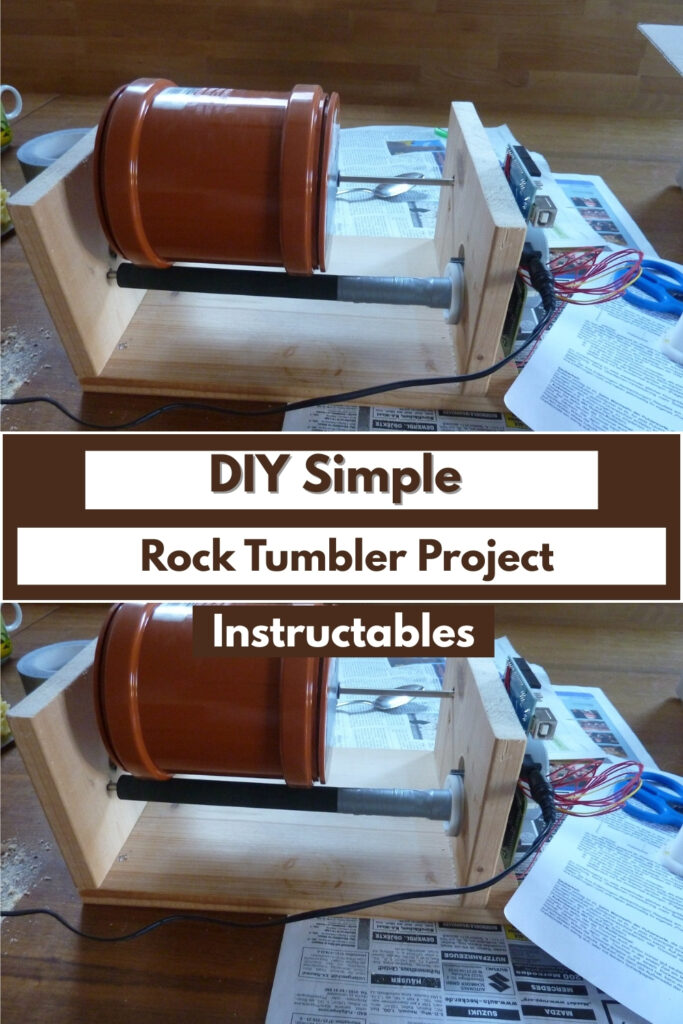 10 Simple Affordable & Creative DIY Rock Tumbler Projects - Crafted ...
