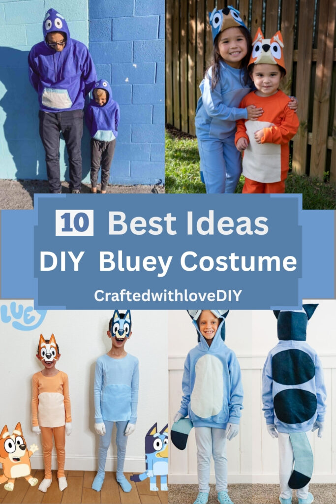 10 DIY Bluey Costume Projects To Try At Home For All Ages - Crafted ...