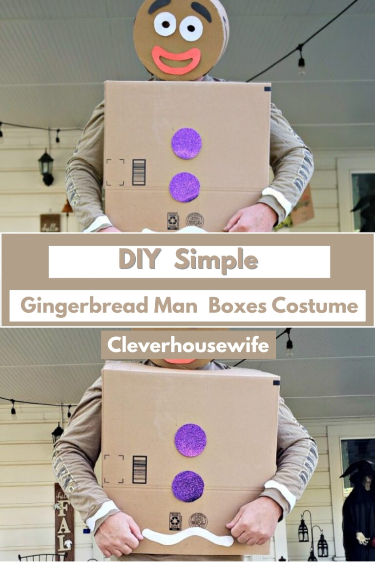 10 DIY Gingerbread Costume Ideas For Kids And Adults - Crafted With ...
