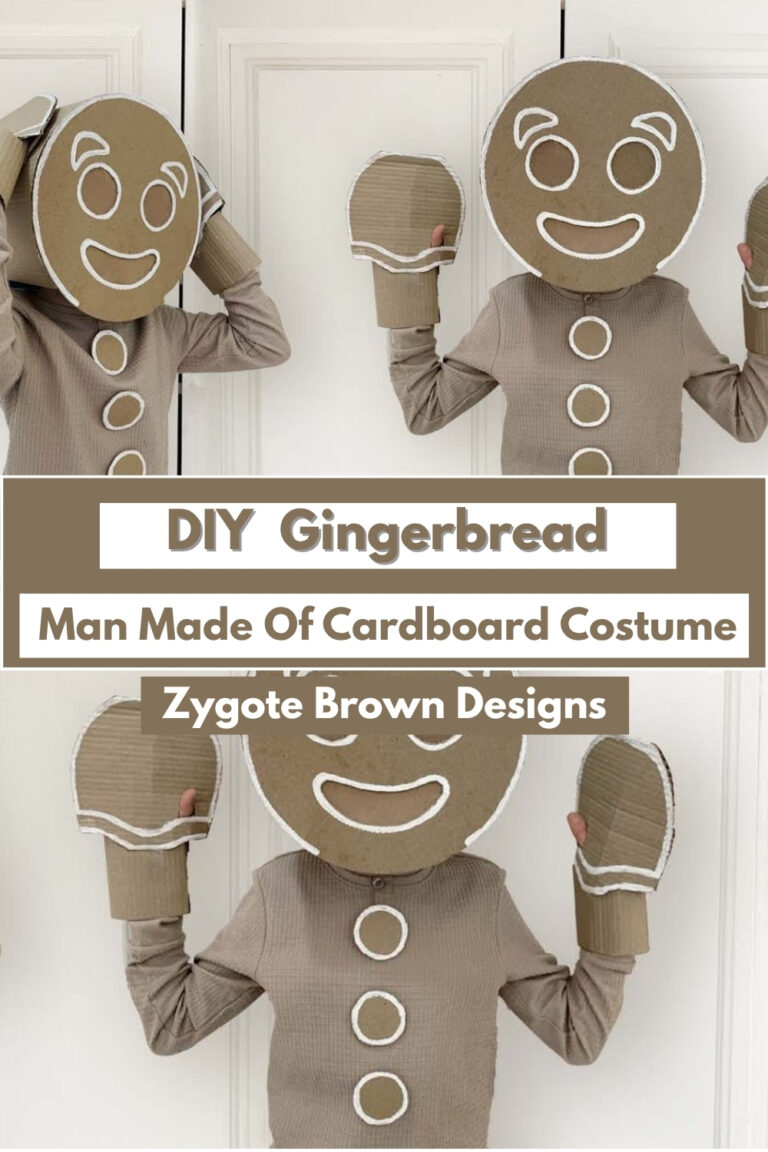 10 DIY Gingerbread Costume Ideas For Kids And Adults - Crafted With ...