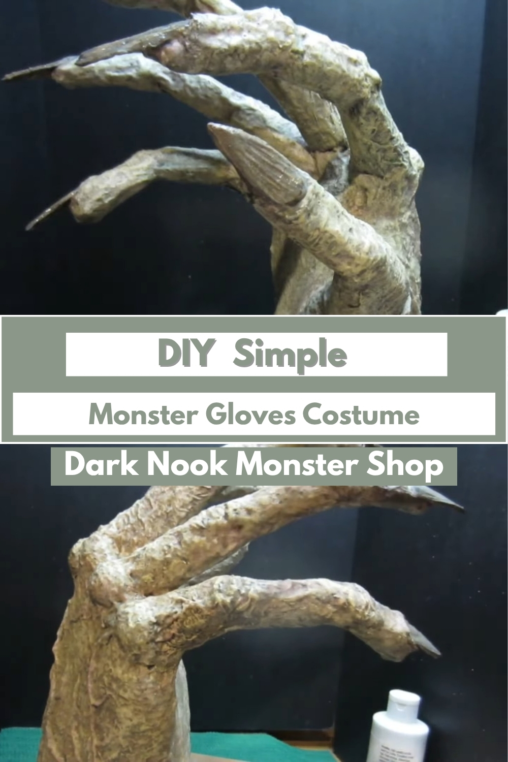 10 DIY Monster Costume Ideas For Kids And Adults For Halloween - Crafted With Love DIY