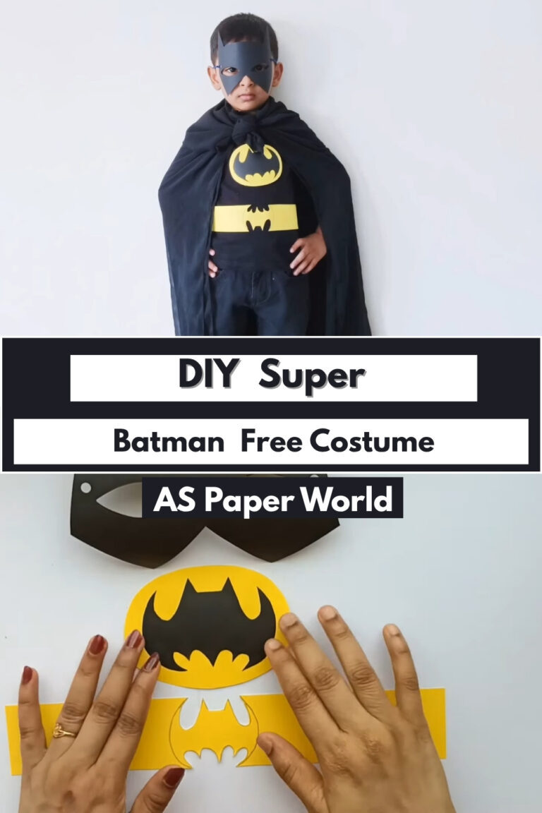 10 DIY Batman Costume Ideas For Kids And Adults Using Upcycled And ...