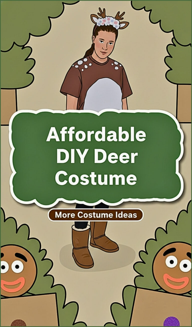 10 DIY Deer Costume Ideas For Kids And Adults - Crafted With Love DIY