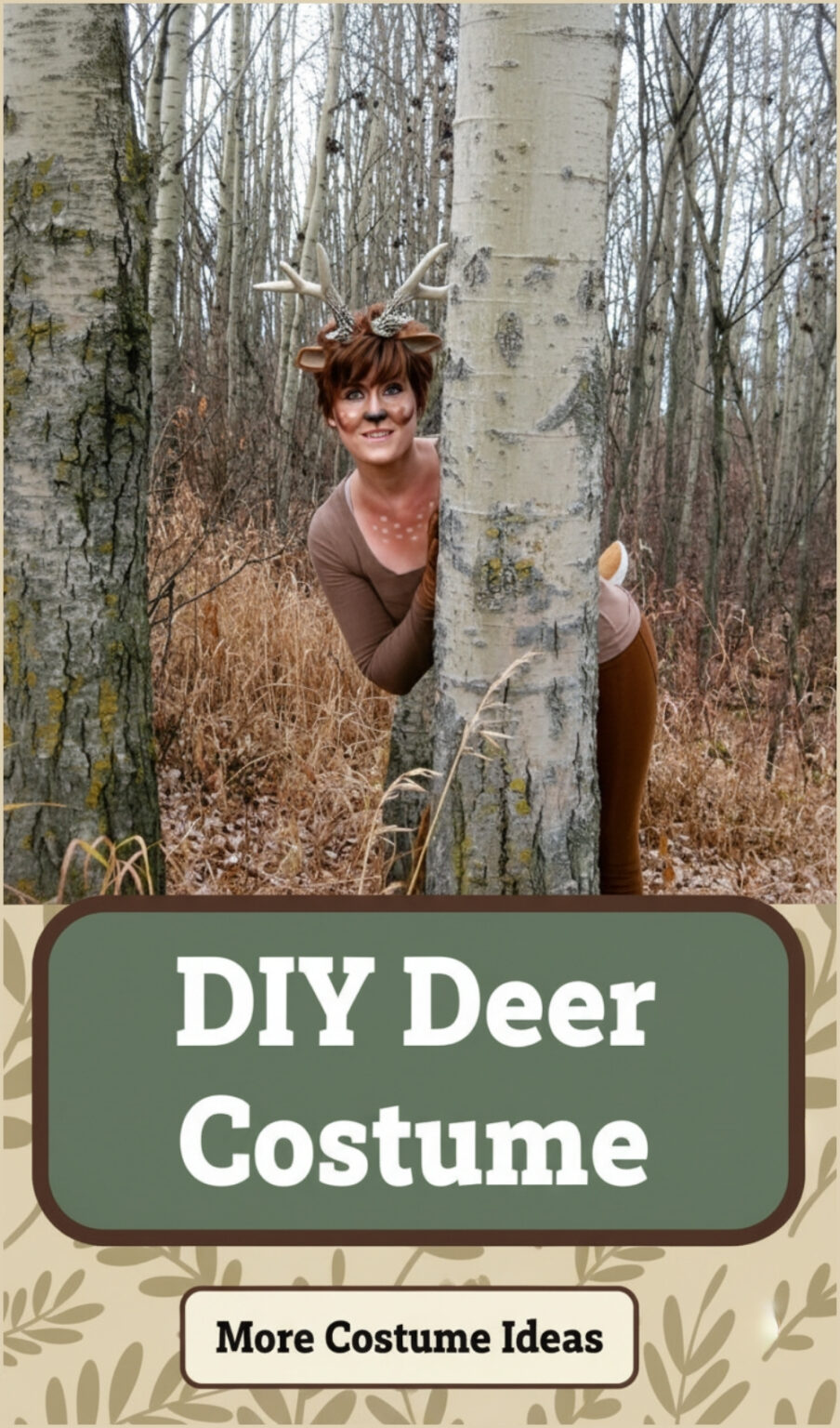10 DIY Deer Costume Ideas For Kids And Adults - Crafted With Love DIY